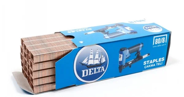 Delta Zımba Teli 80/8 (Paket 5000 Adet)